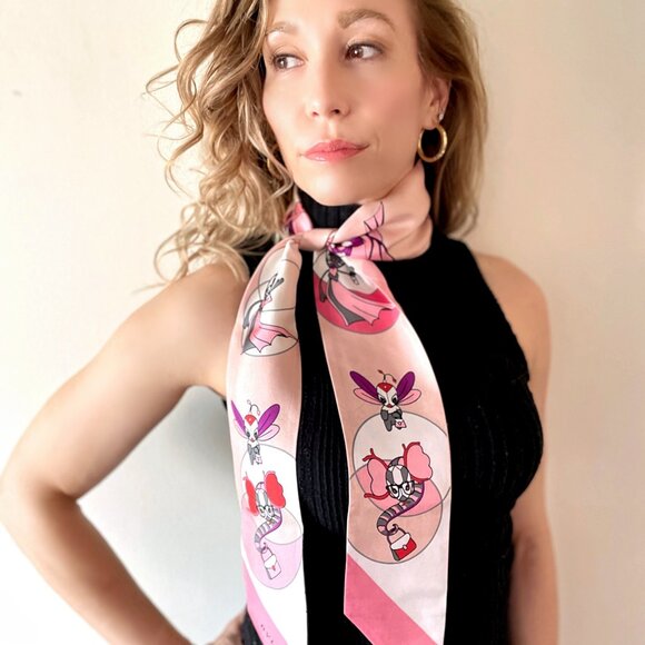 BVLGARI | Accessories | Bvlgari Maxi Shelly Muffler Snake Animetic Dot ...